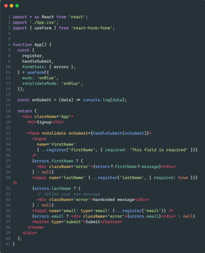 Formik VS Final-Form VS React-Hook-Form - Q Agency