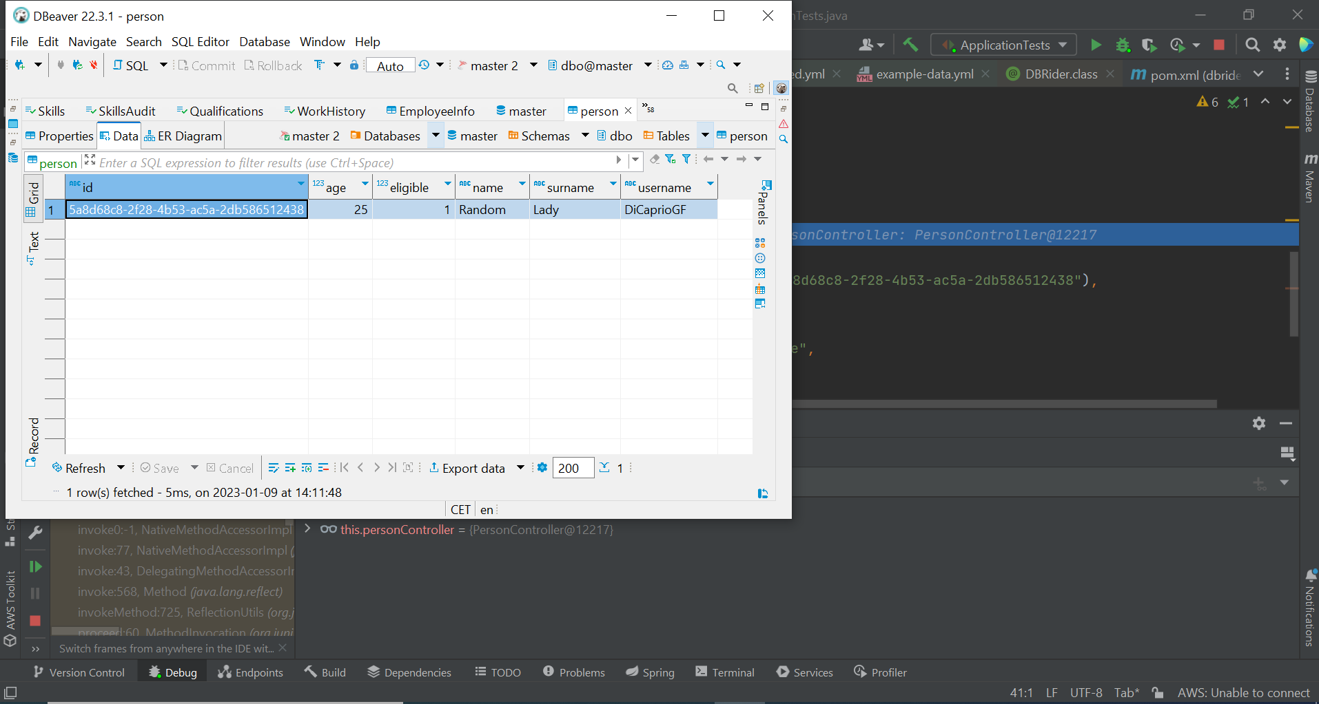 Java Database Integration Tests with Database Rider and Testcontainers ...